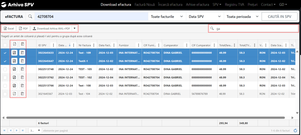 ArhivaSPV.ro - sistem complet eFactura - ArhivaSPV Documentatie